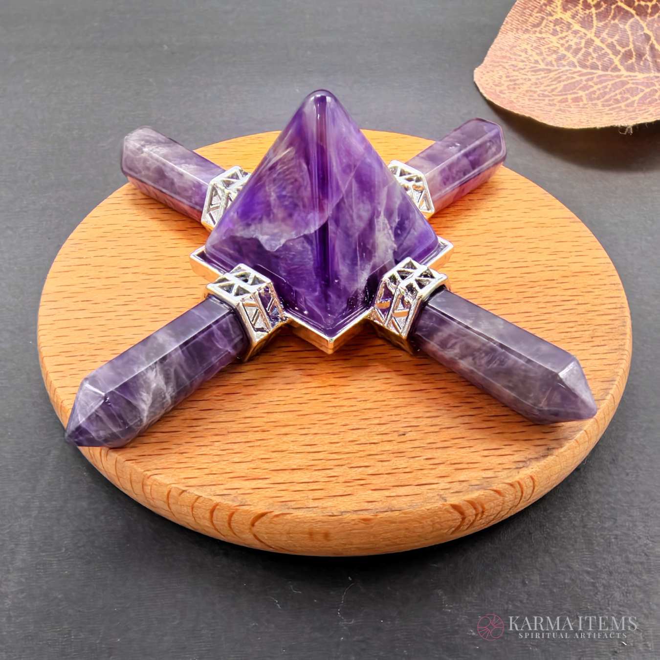 Spiritual Serenity Amethyst Energy Generator – Karma Items