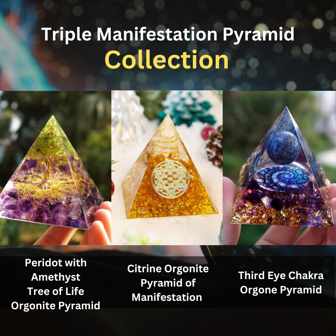 The Triple Manifestation Pyramid Collection – Karma Items
